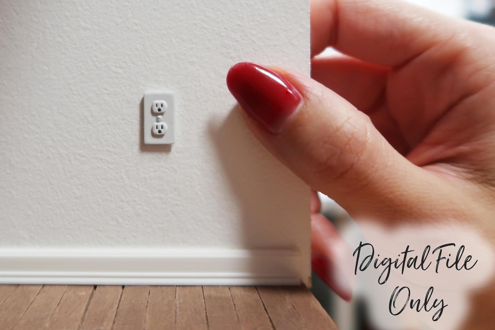 1/12 Scale Miniature Outlet - Digital STL File - Etsy