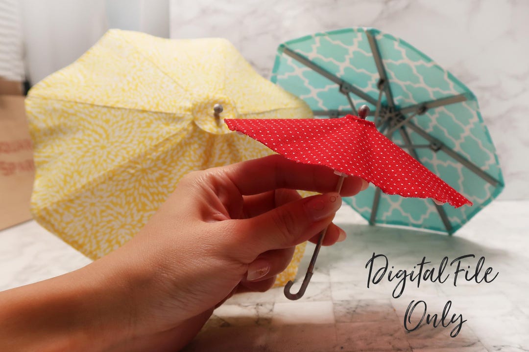 1/12 Scale Miniature Umbrella Frame- Digital STL File - Etsy