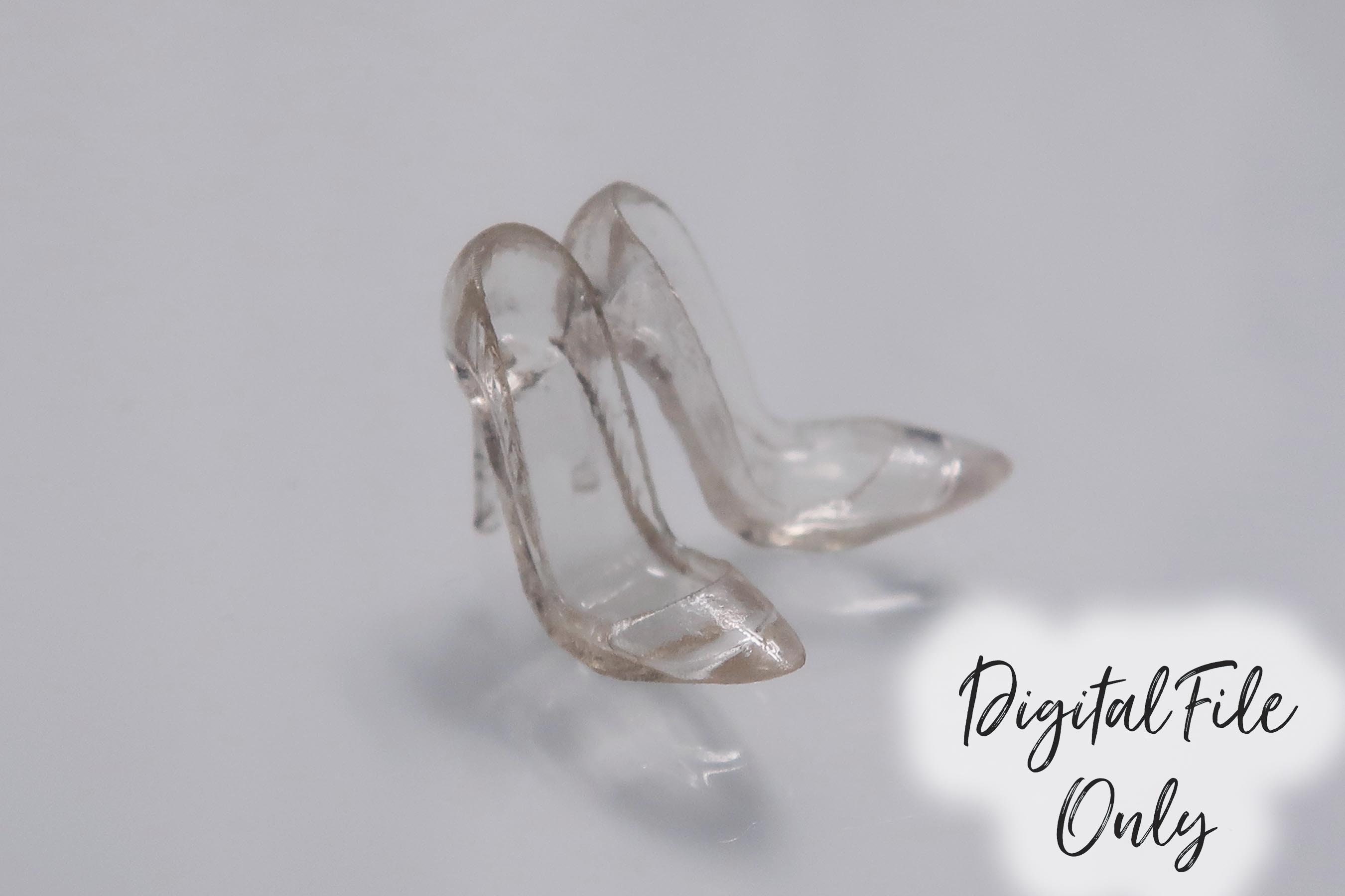 1/12 Scale Miniature High Heel Shoes - Digital STL File - Etsy Canada