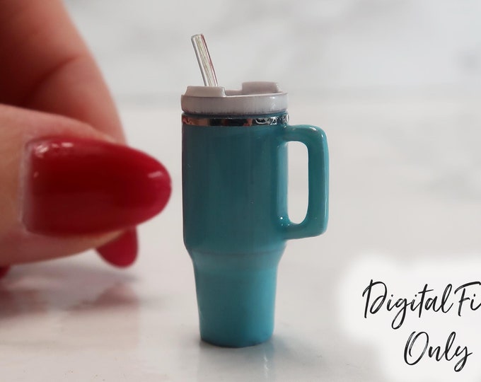 Miniature Tumblers 1:6 Scale, Mini Drinks, Doll House Food, Miniature ...