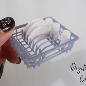 1/12 Scale Miniature Dishwasher - Digital STL File | Digital Download ...