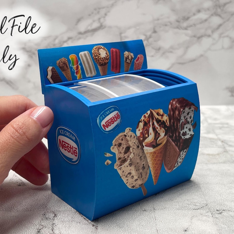 Ice Cream Miniature Shop - Etsy