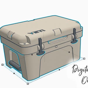 1/12 Scale Miniature Cooler- Digital STL File - Etsy