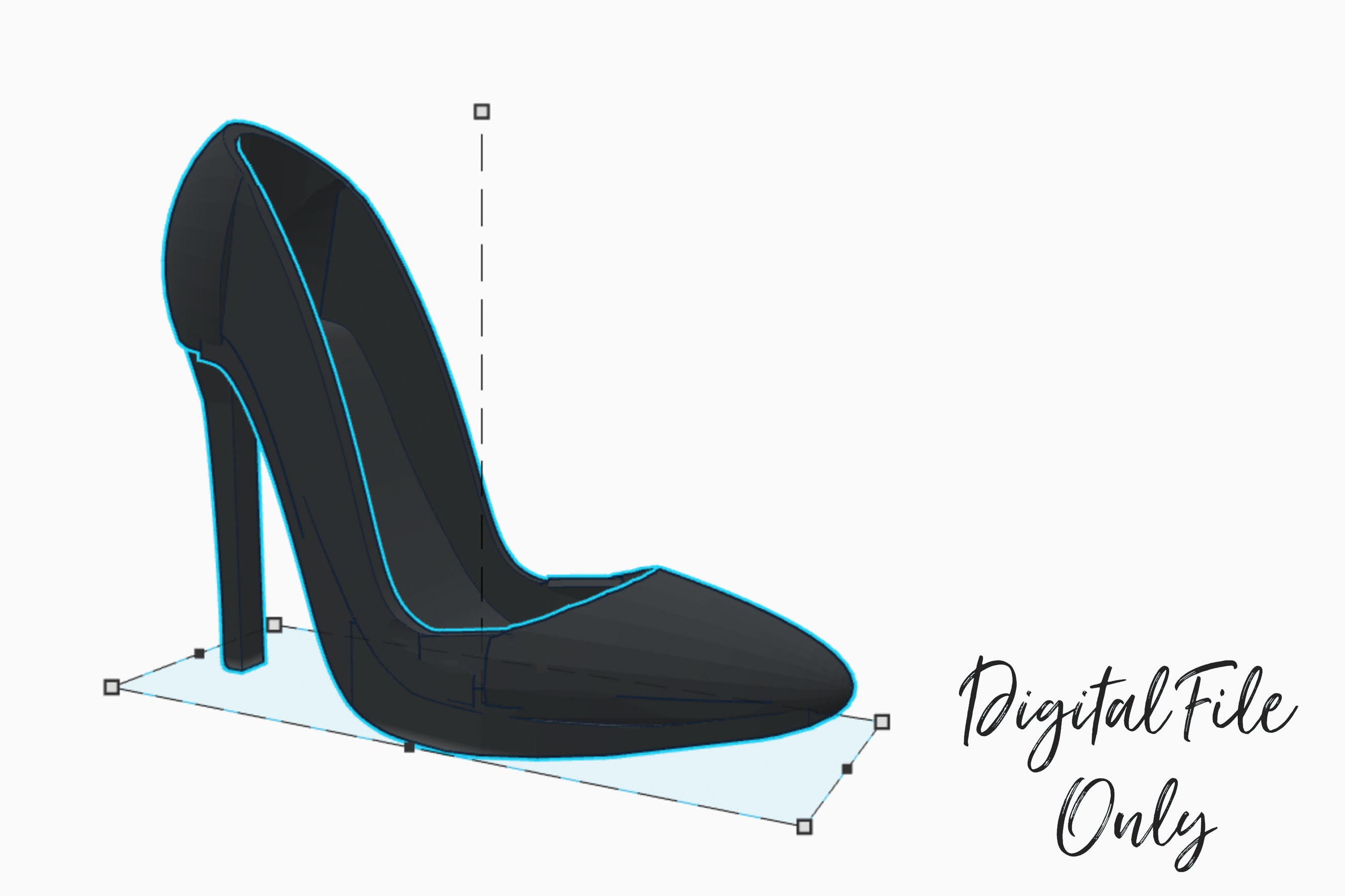1/12 Scale Miniature High Heel Shoes - Digital STL File - Etsy