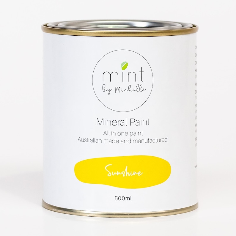 Sunshine Mint Mineral Paint - Etsy