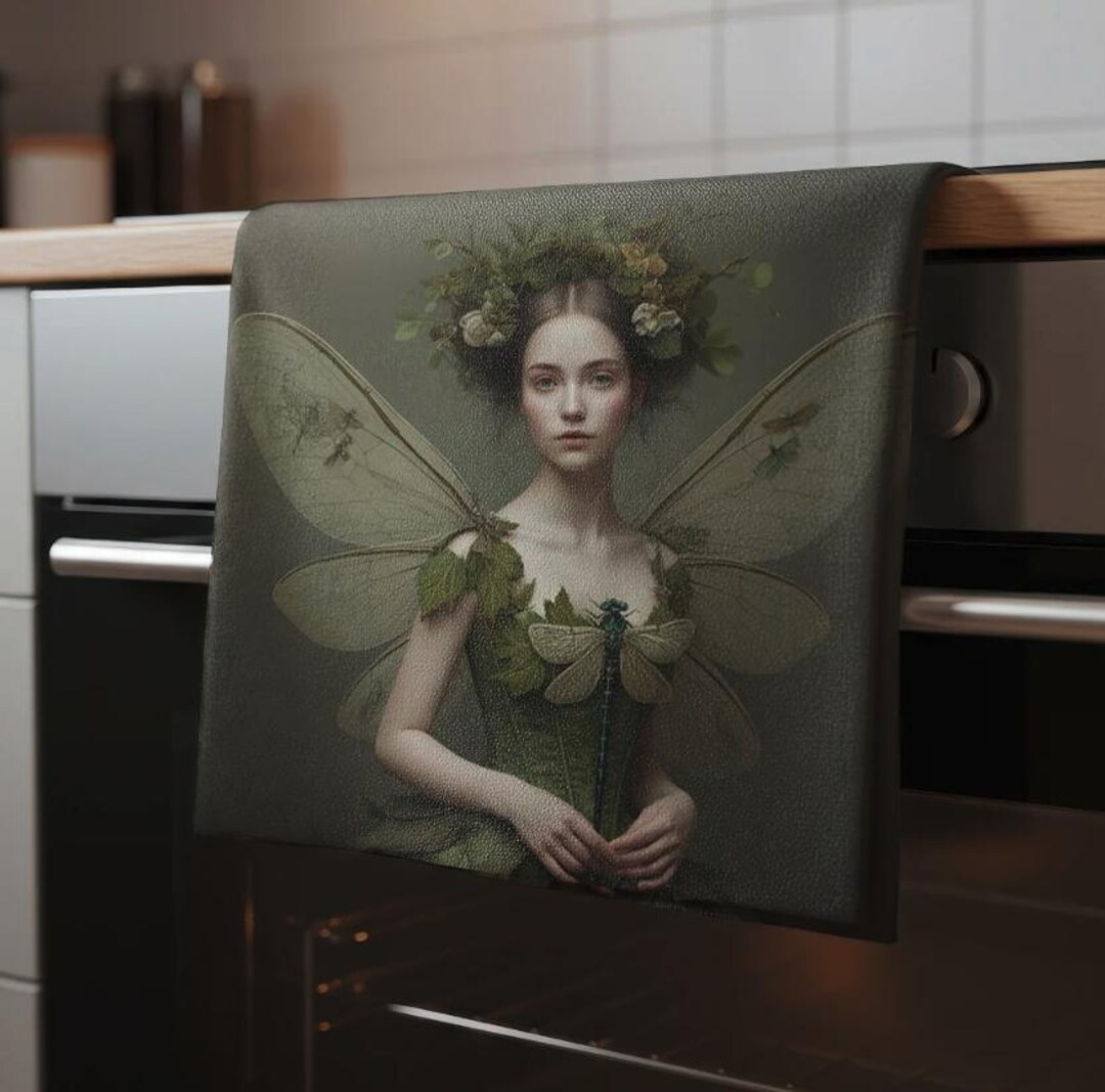 Mint by Michelle Tea Towel - Green Grace - Etsy
