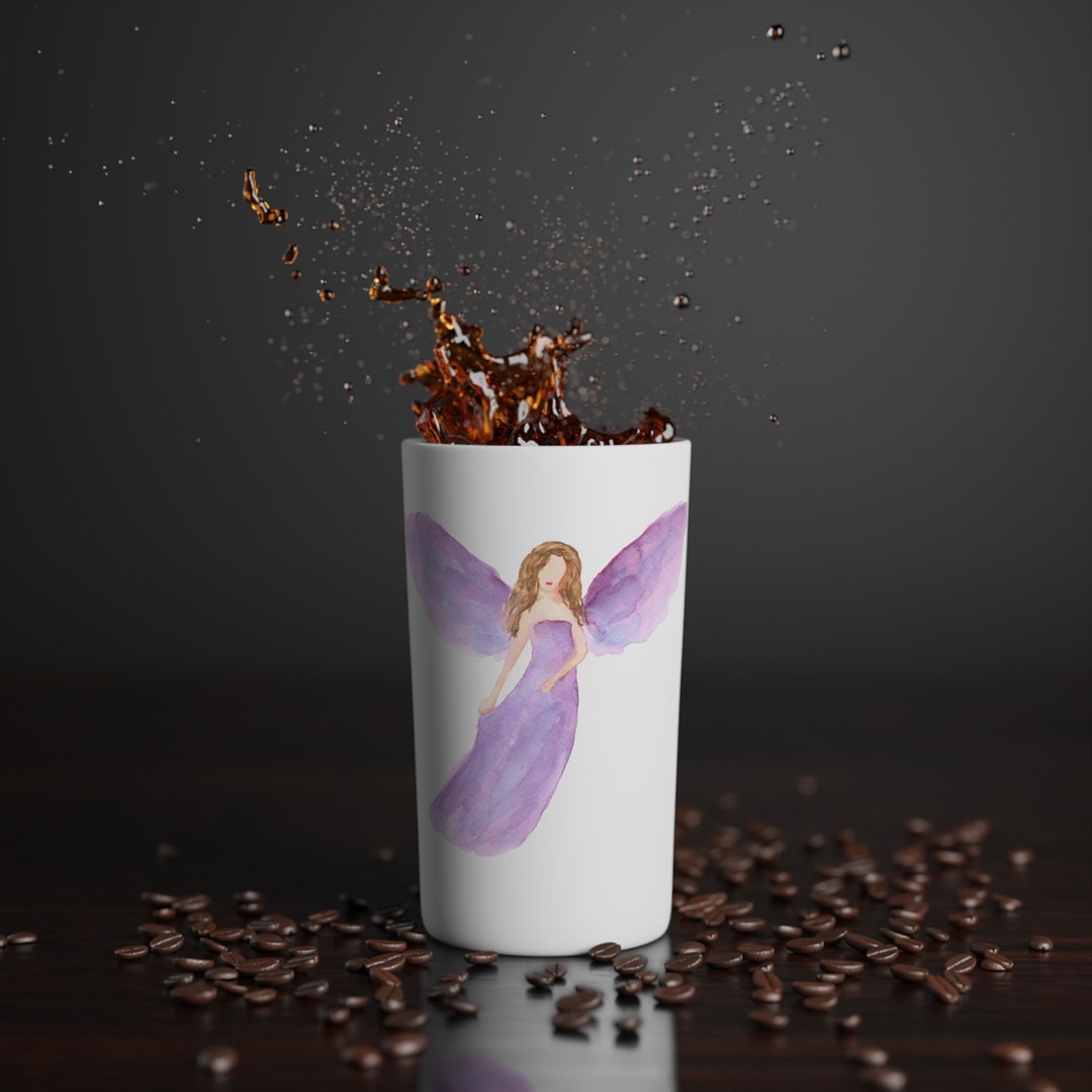 Magic Violet Angel Conical Coffee Mugs 3oz 8oz 12oz - Etsy