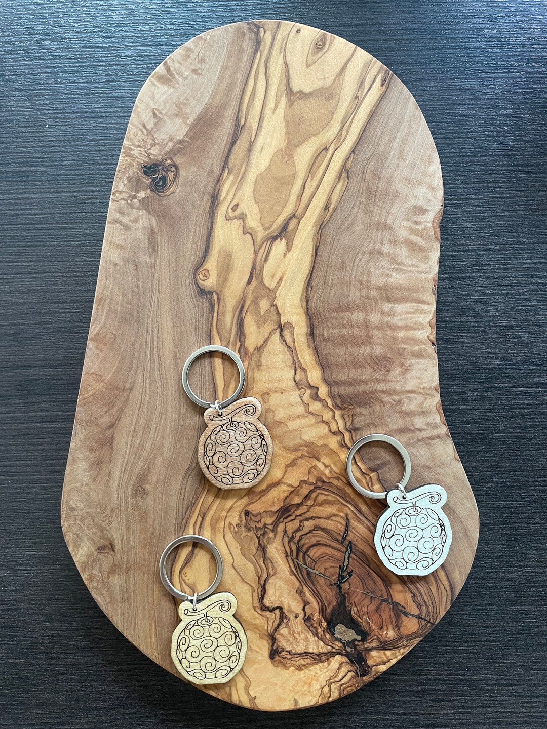 One Piece Key Ring Luffy Gomu Gomu Nomi - Etsy