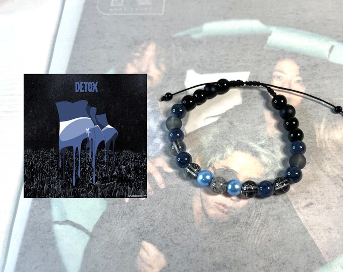 ONE OK ROCK Detox Themed Bracelet, Beaded One Ok Rock Bracelet, Detox ...