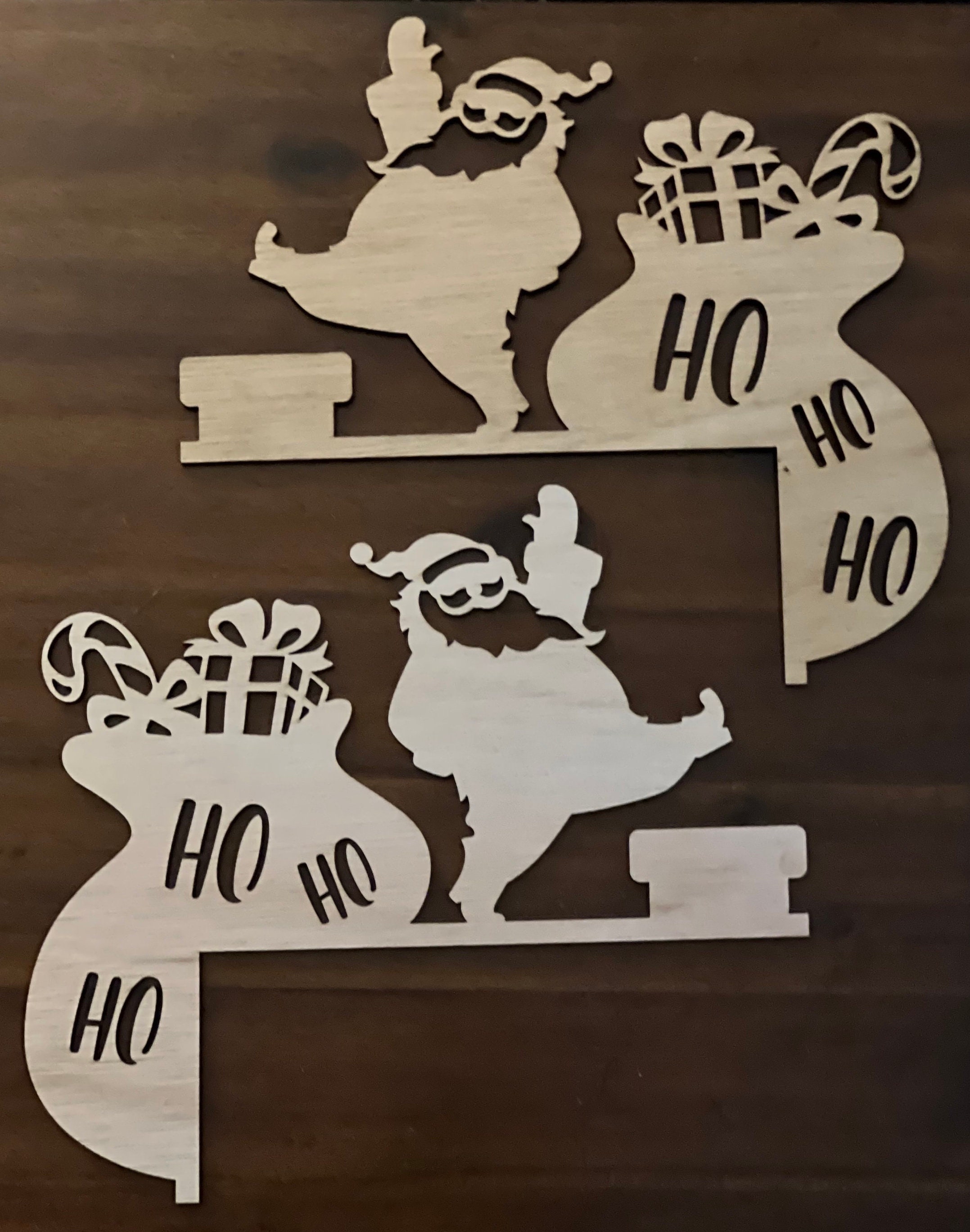 Christmas Wooden Door Frame Decoration, Xmas Decor - Etsy