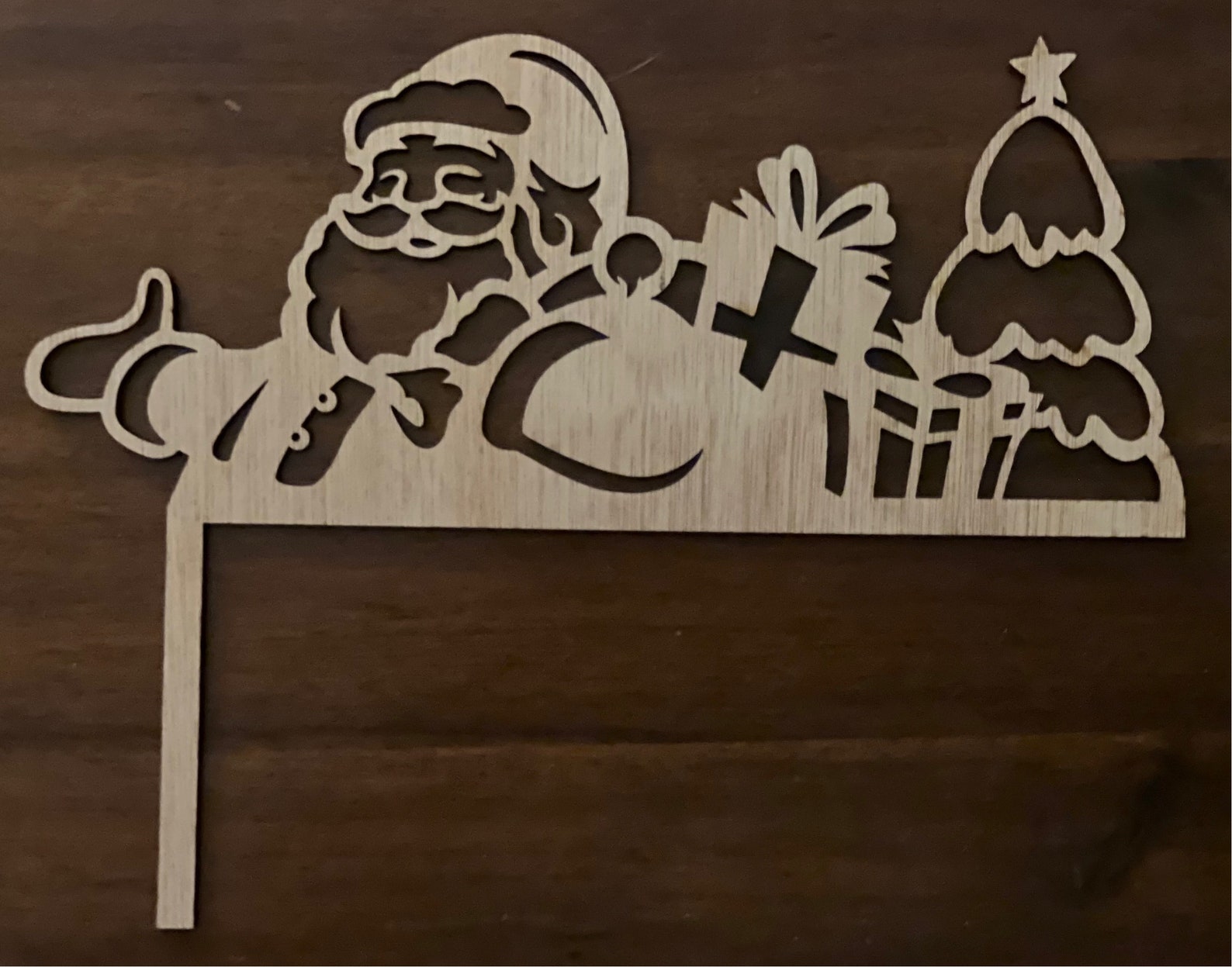 Christmas Wooden Door Frame Decoration, Xmas Decor - Etsy