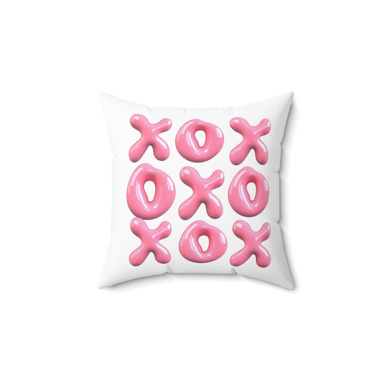 Xoxo Pink Bubble Letters Hugs and Kisses Choose Any Color Dorm Decor ...