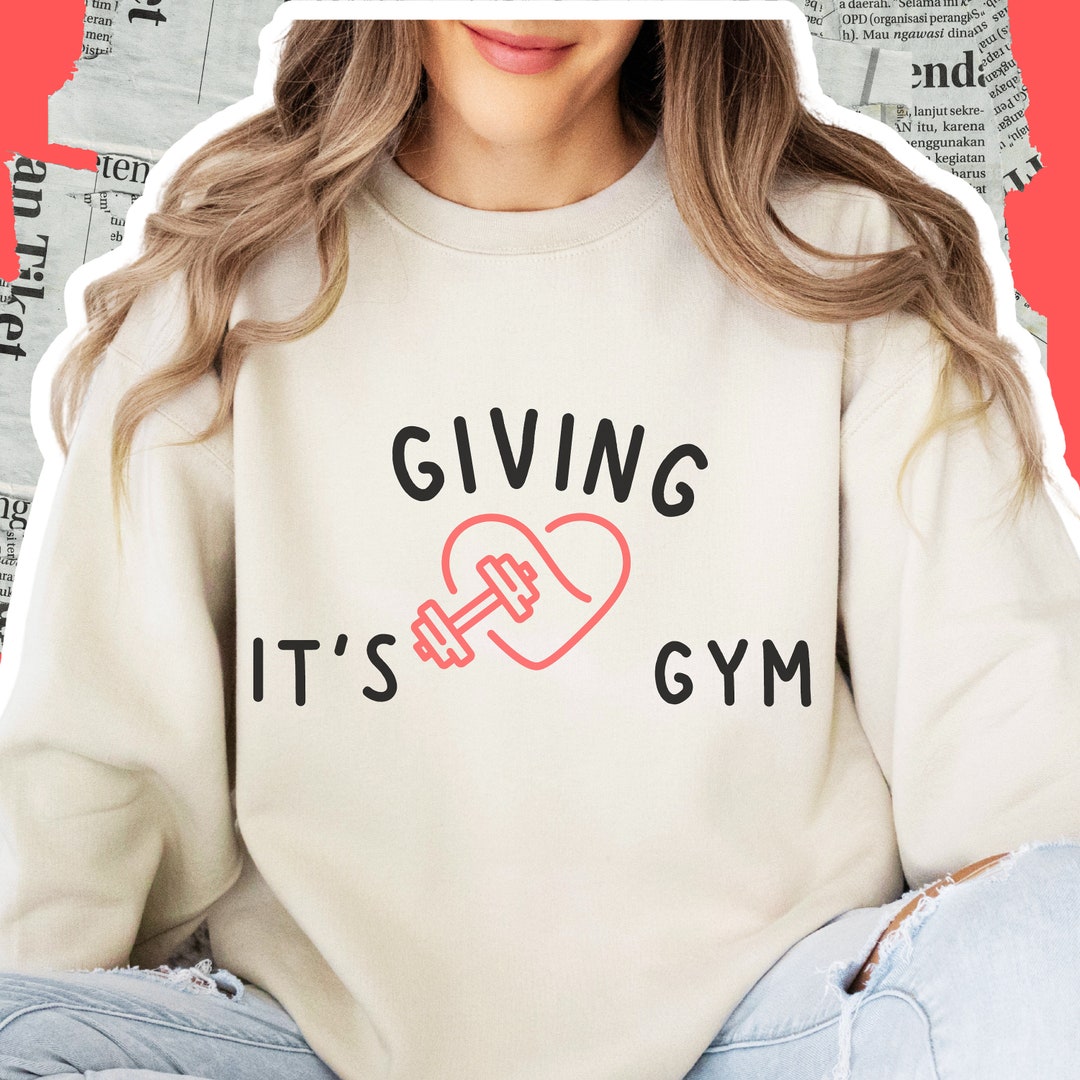 Gym Sweater for Women, Gift for Gym Rats, Weight Lifting Gift, Crew ...