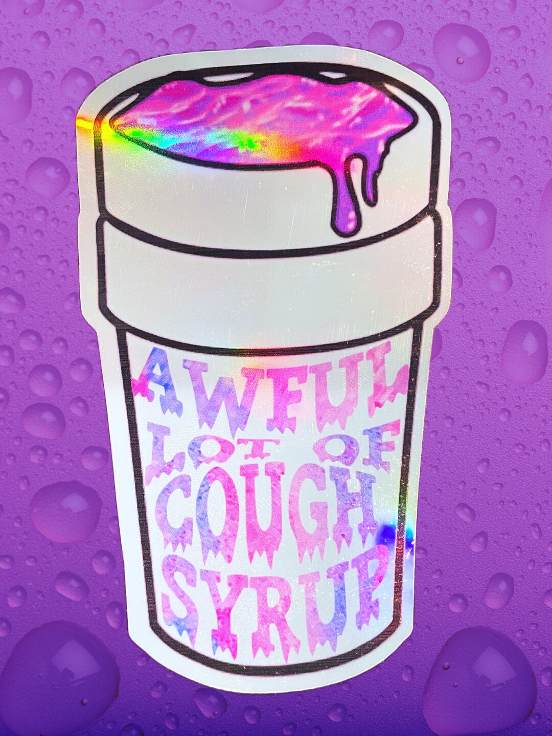 Double Cup Sticker - Etsy