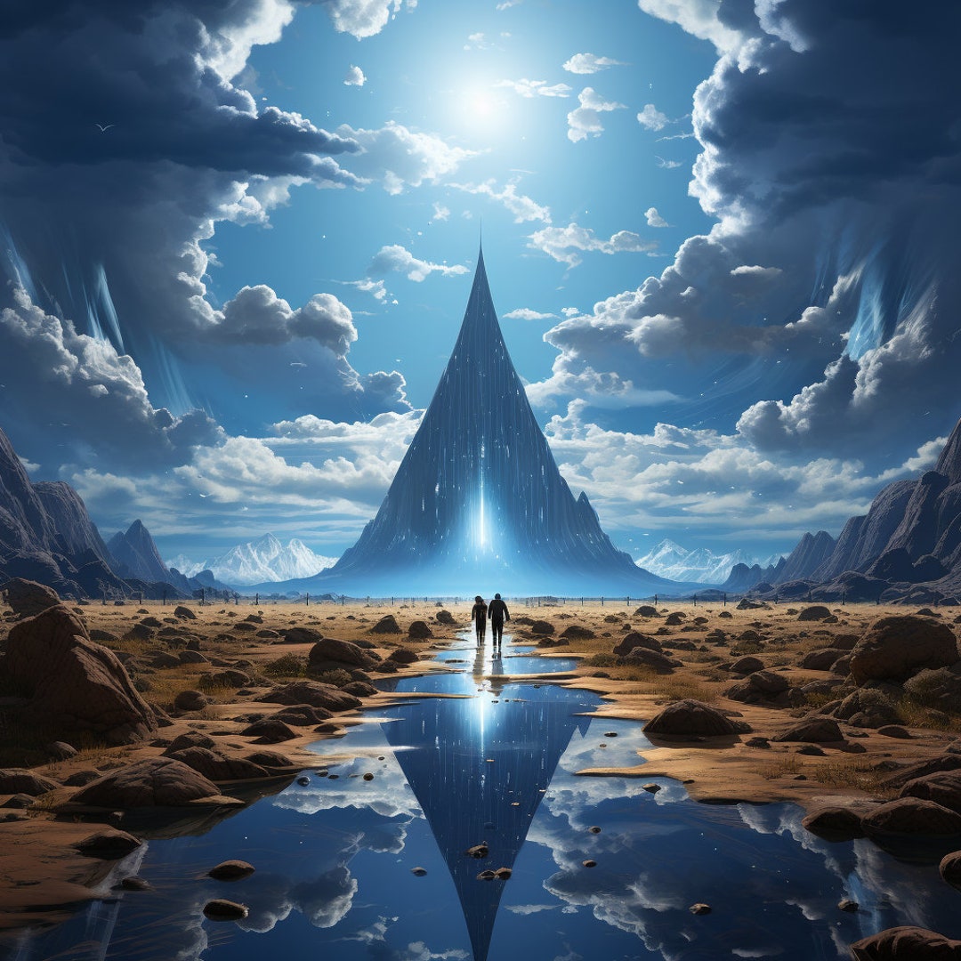 Dreamscape Portal Printable Digital Download Digital Art. - Etsy