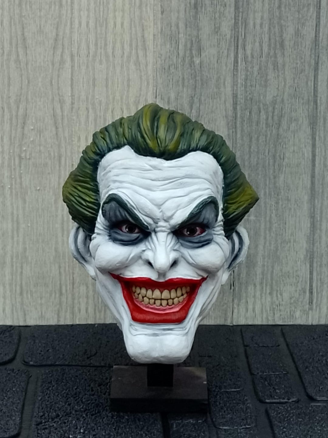 Handmade Joker Latex Mask, Deluxe Cosplay Collectible - Etsy