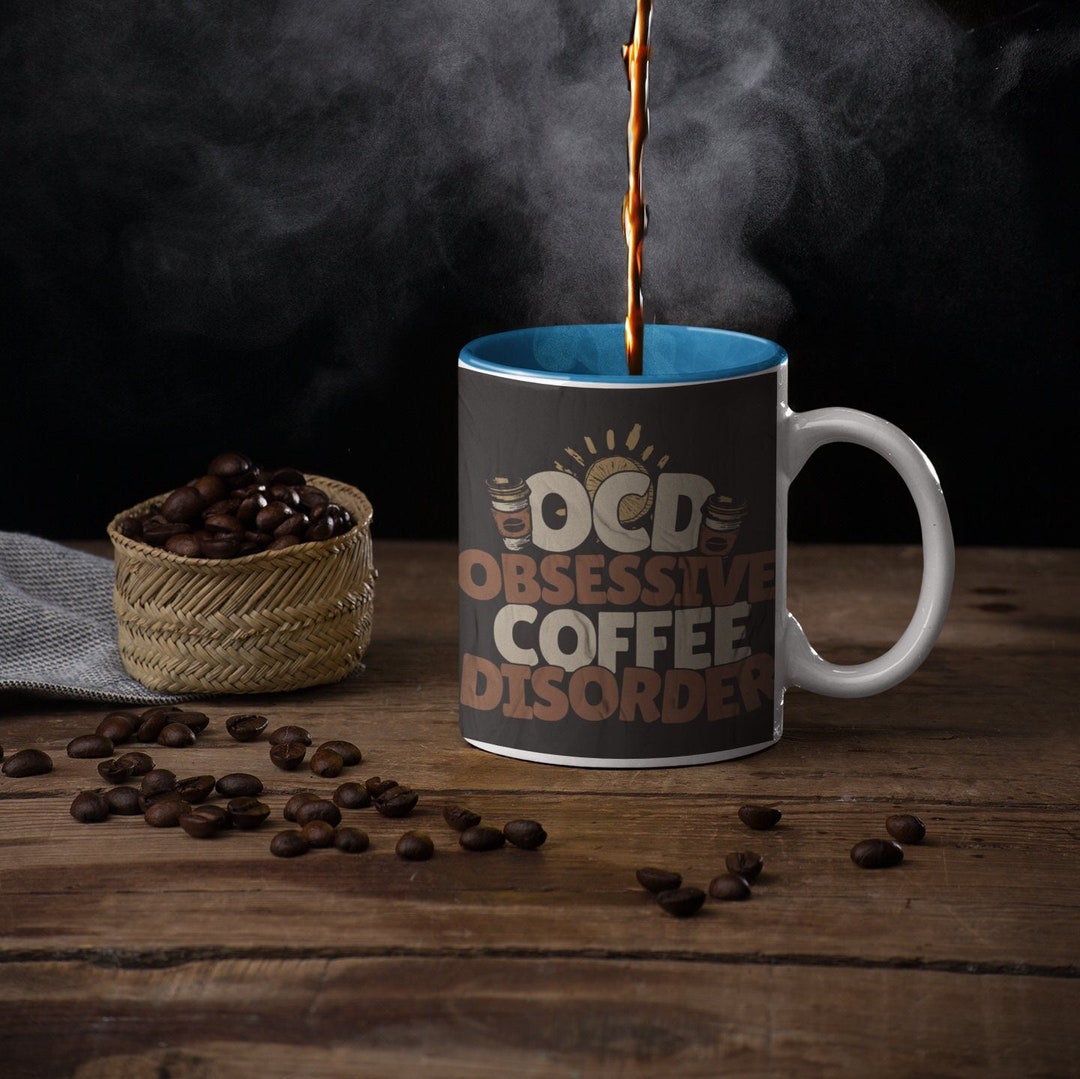 11oz, "ocd Obsessive Coffee Disorder " Ceramic Mug Coffee Mug ...