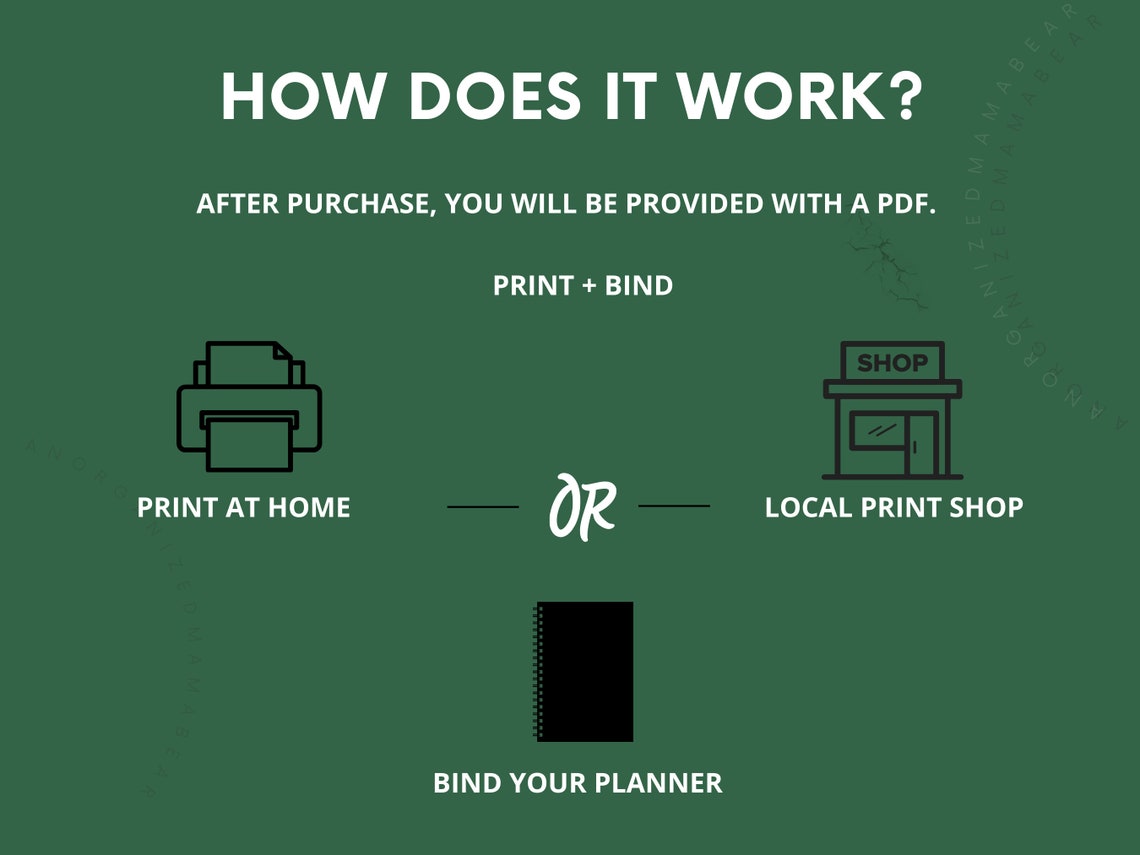 Teacher Planner Printable 2024-2025 School Calendar Lesson Planner ...