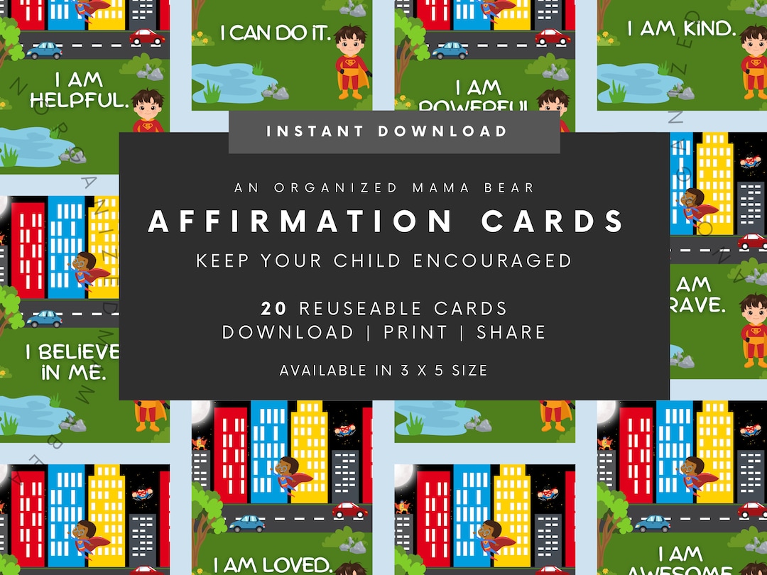 Affirmation Cards | Card Set | Affirmations for Confidence, Self Esteem ...