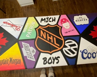 Hand Painted Beer Pong Table - Etsy