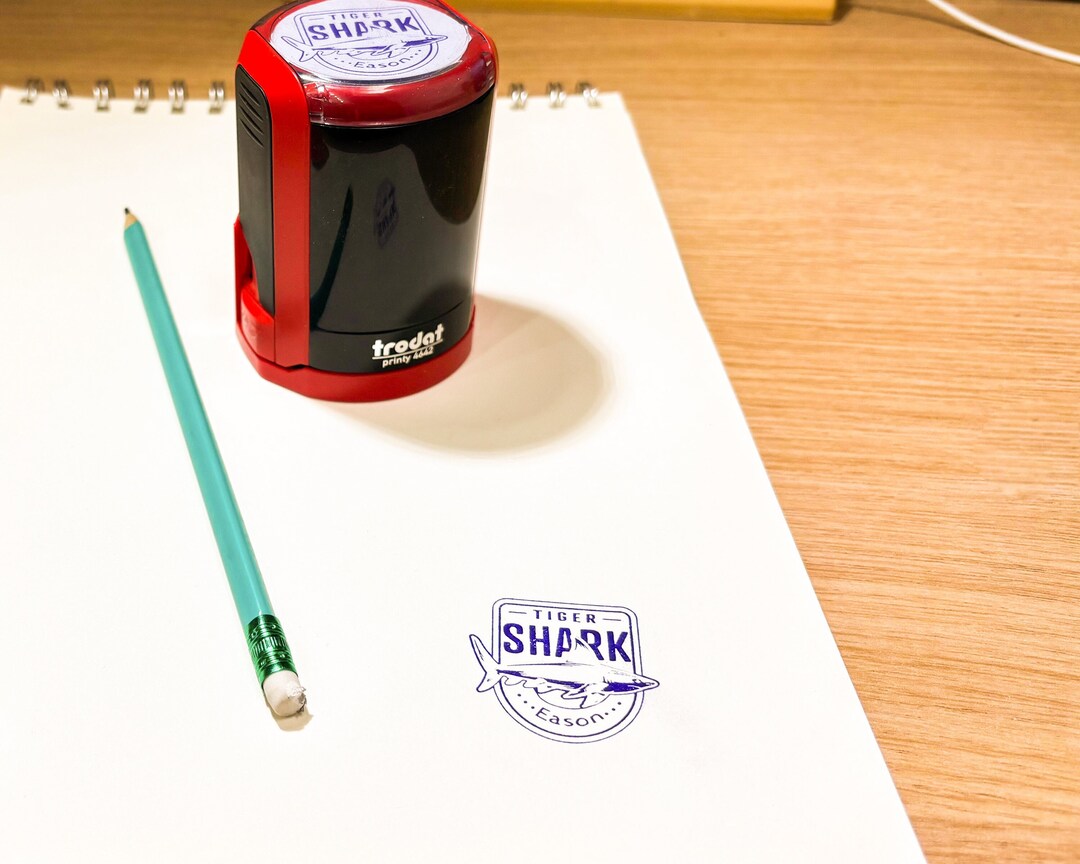 Book Stamp Personalized , Custom Library Stamp , Self Inking Library ...