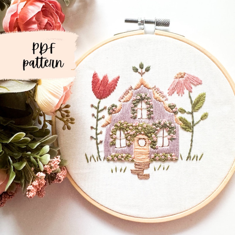 Cottage Embroidery - Etsy