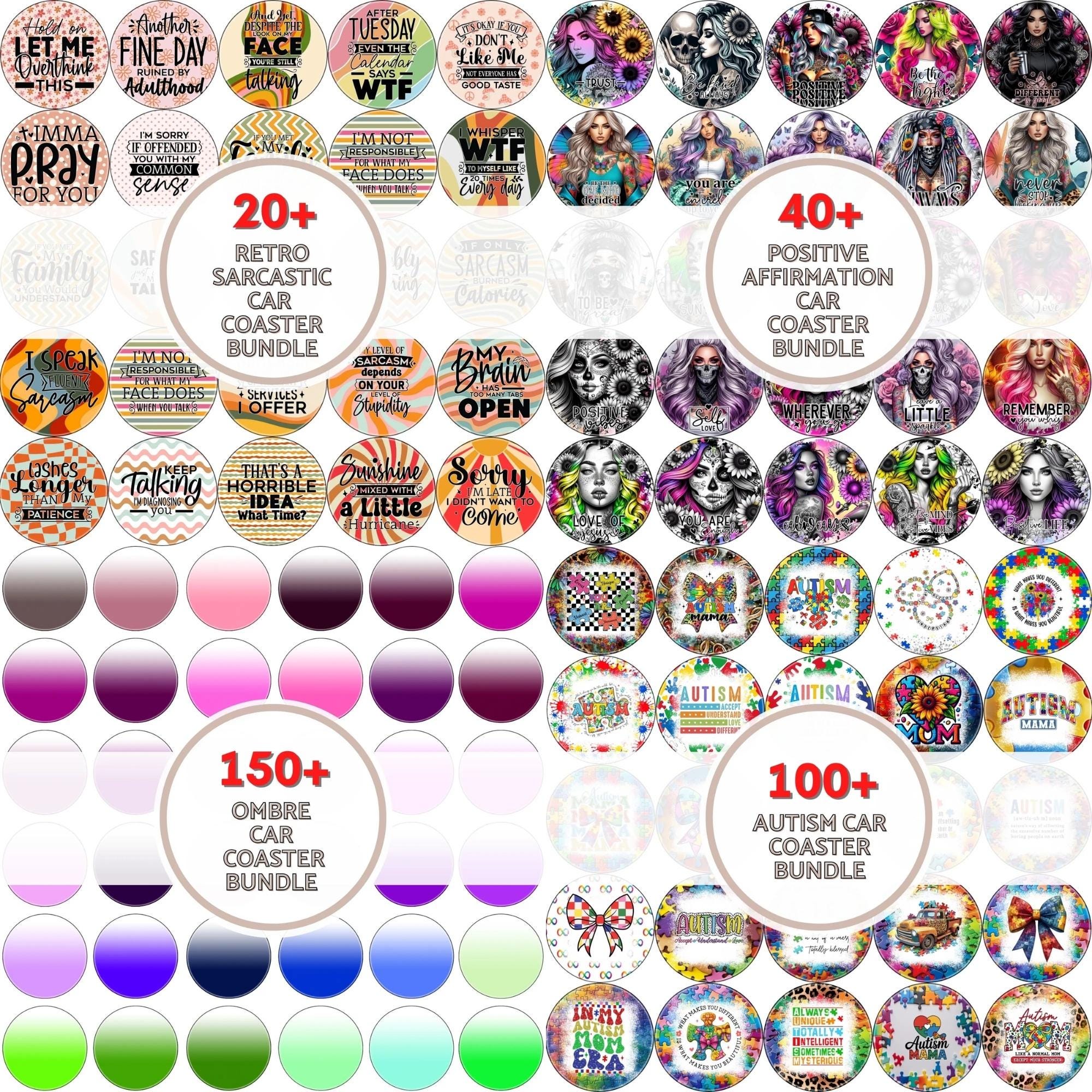 5500+ Mega Car Coaster Bundle, Entire Store Car Coaster PNG Collection ...