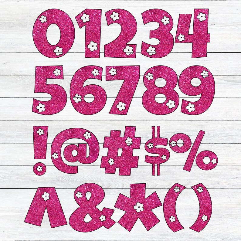 Glitter Doodle Alphabet PNG Doodle Sublimation Alpha Set Design PNG ...