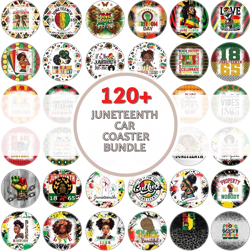 African Art Round - Etsy