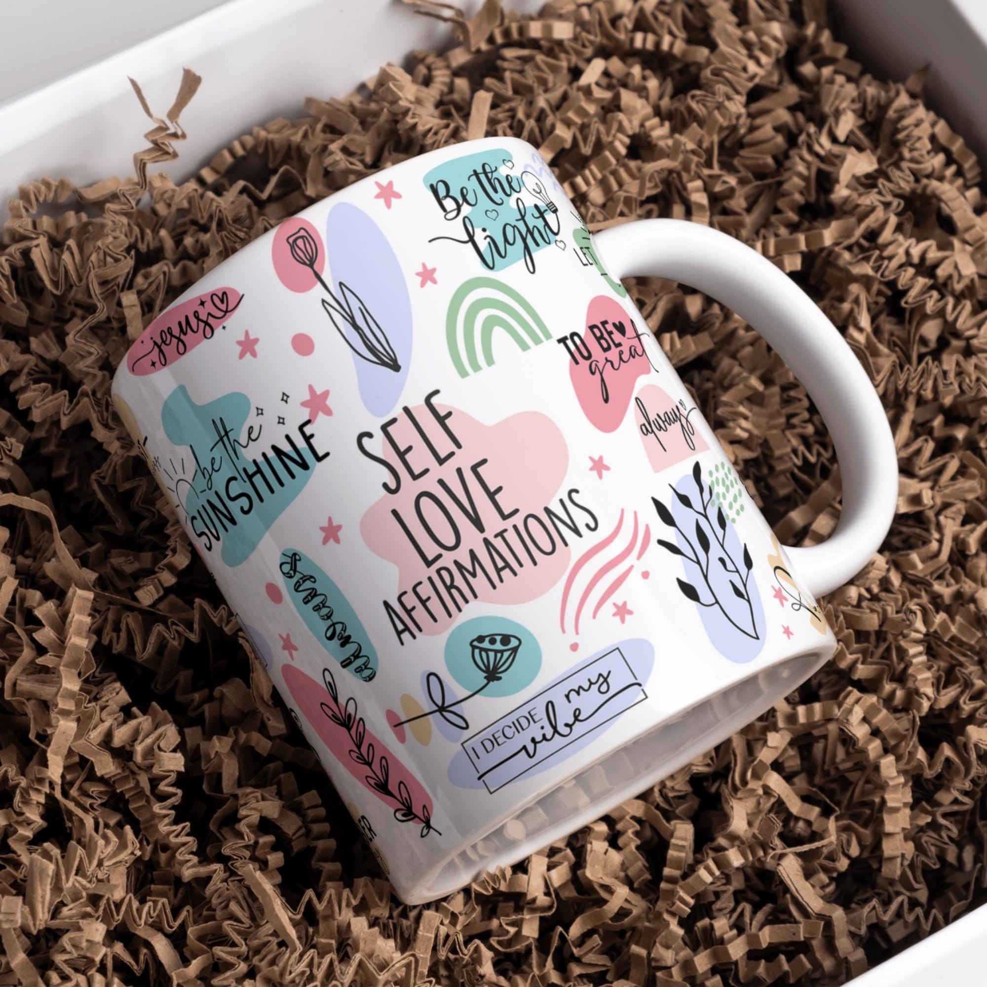 My Daily Affirmation Mug PNG, Affirmation Mug Wrap, Sublimation Digital ...