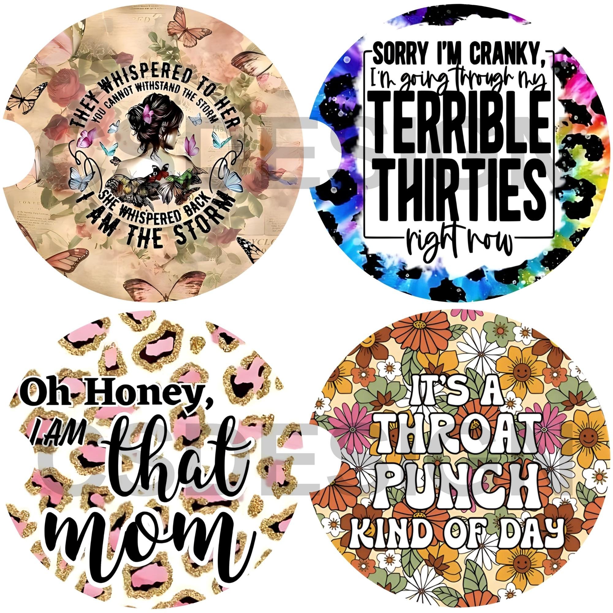 40+ Sarcastic Car Coaster Bundle, Sarcastic Car Coaster Png, Sarcastic ...