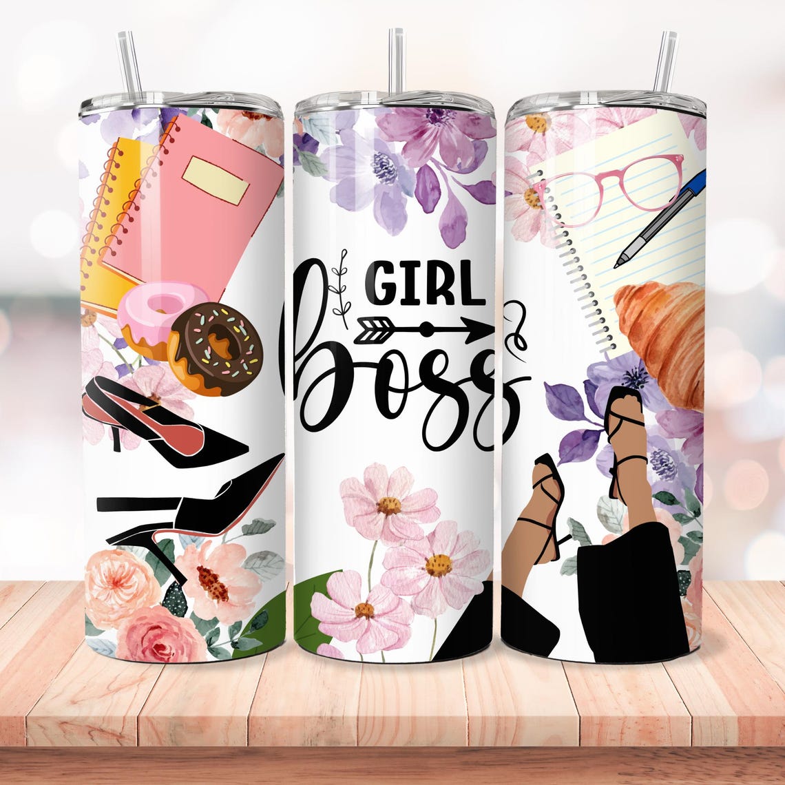 110+ Bossy Women Tumbler Designs, Woman Appreciation Tumbler, 20oz Boss ...