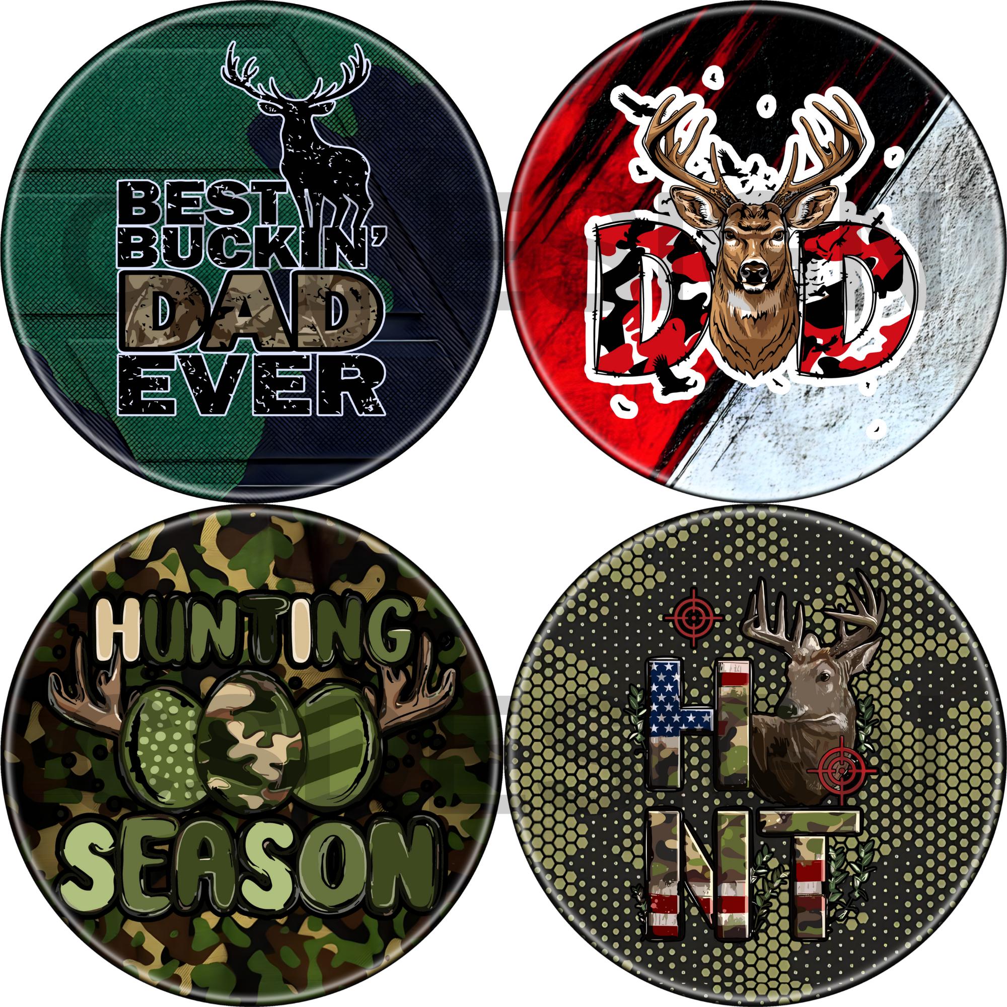 Hunting Car Coaster PNG Bundle, Deer Hunter Car Coaster Sublimation ...
