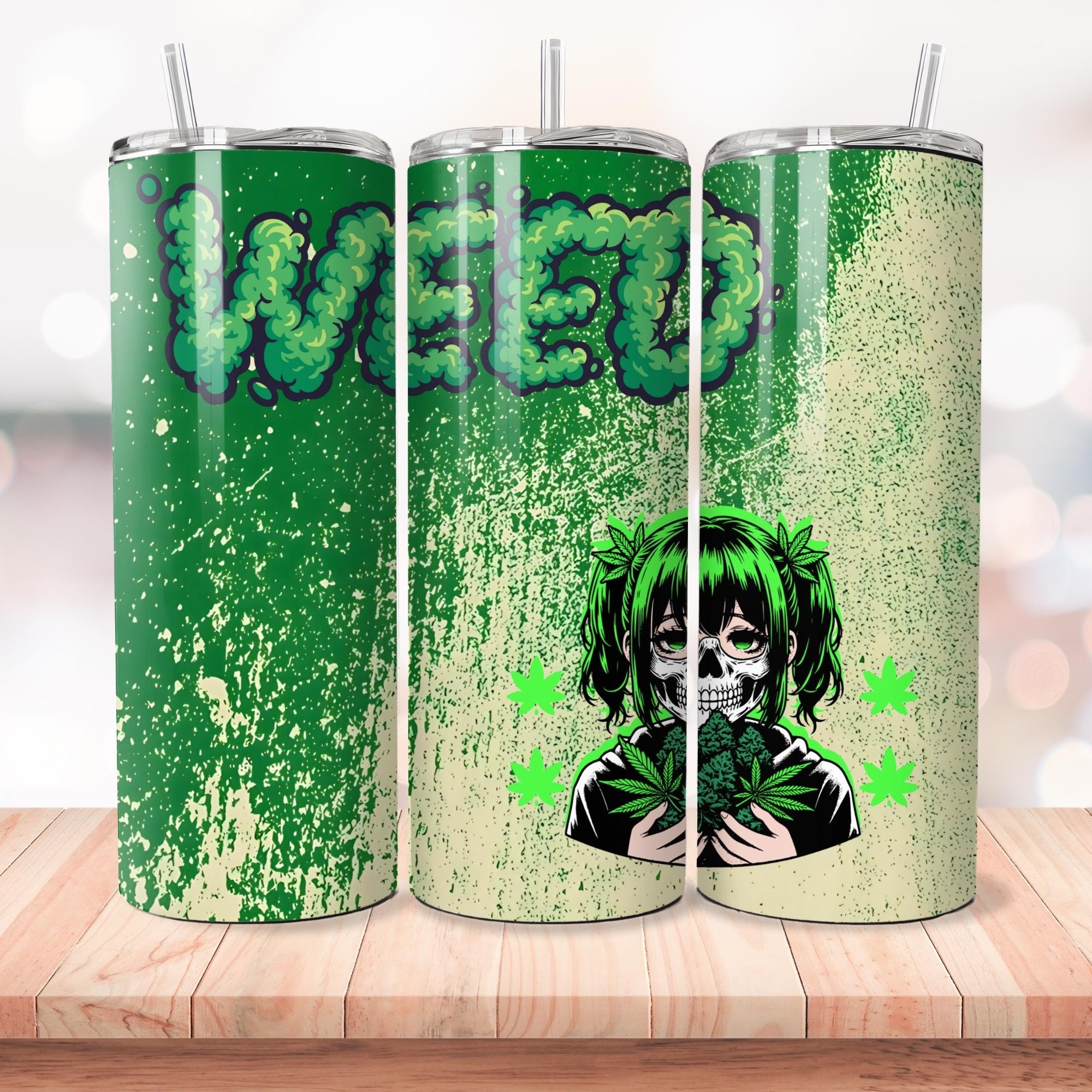 80 Weed Tumbler Wrap Designs Bundle, Funny Weed Tumbler, 20oz Weed ...