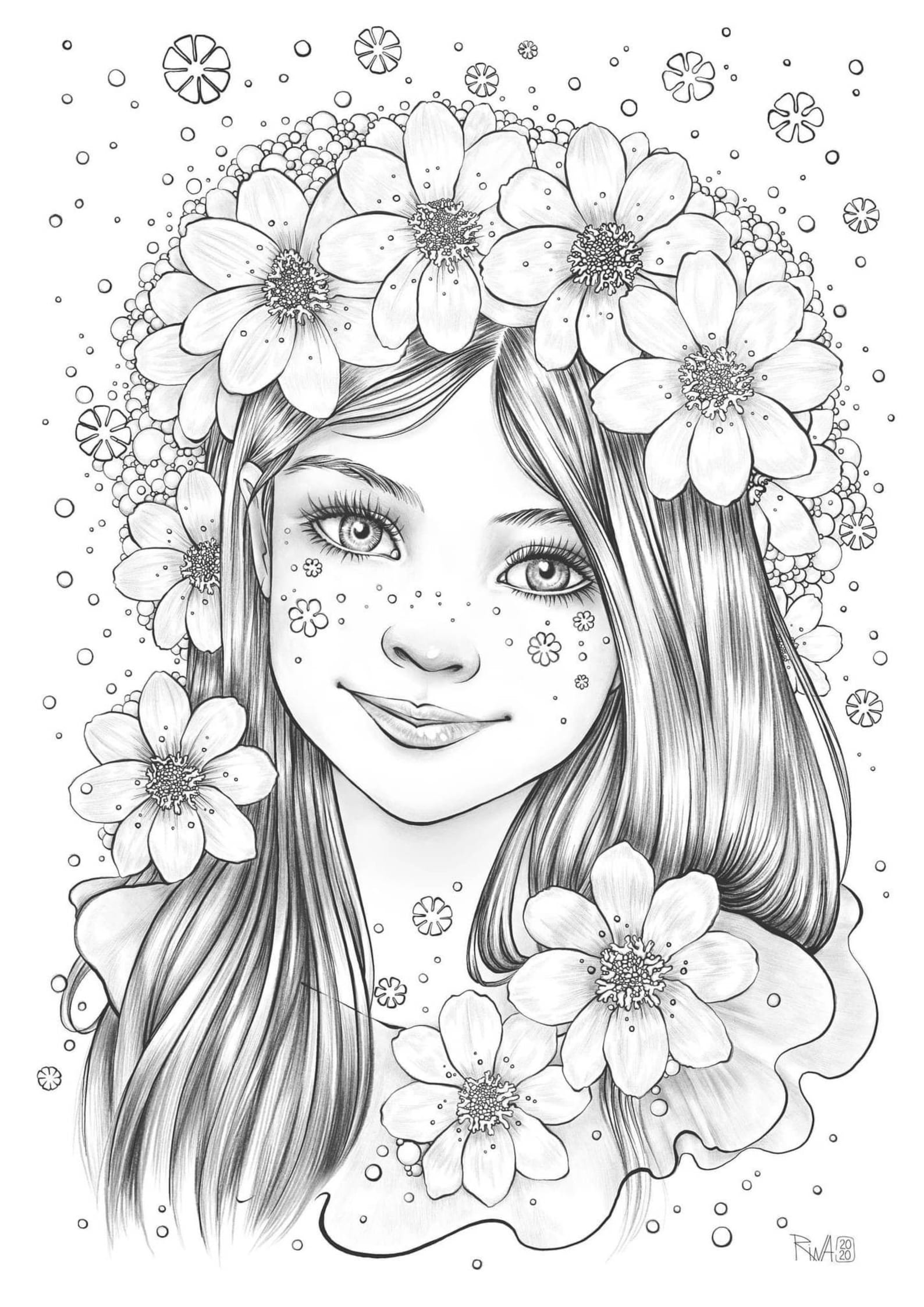 74 Princess and Animal Mix Coloring Pages - Etsy