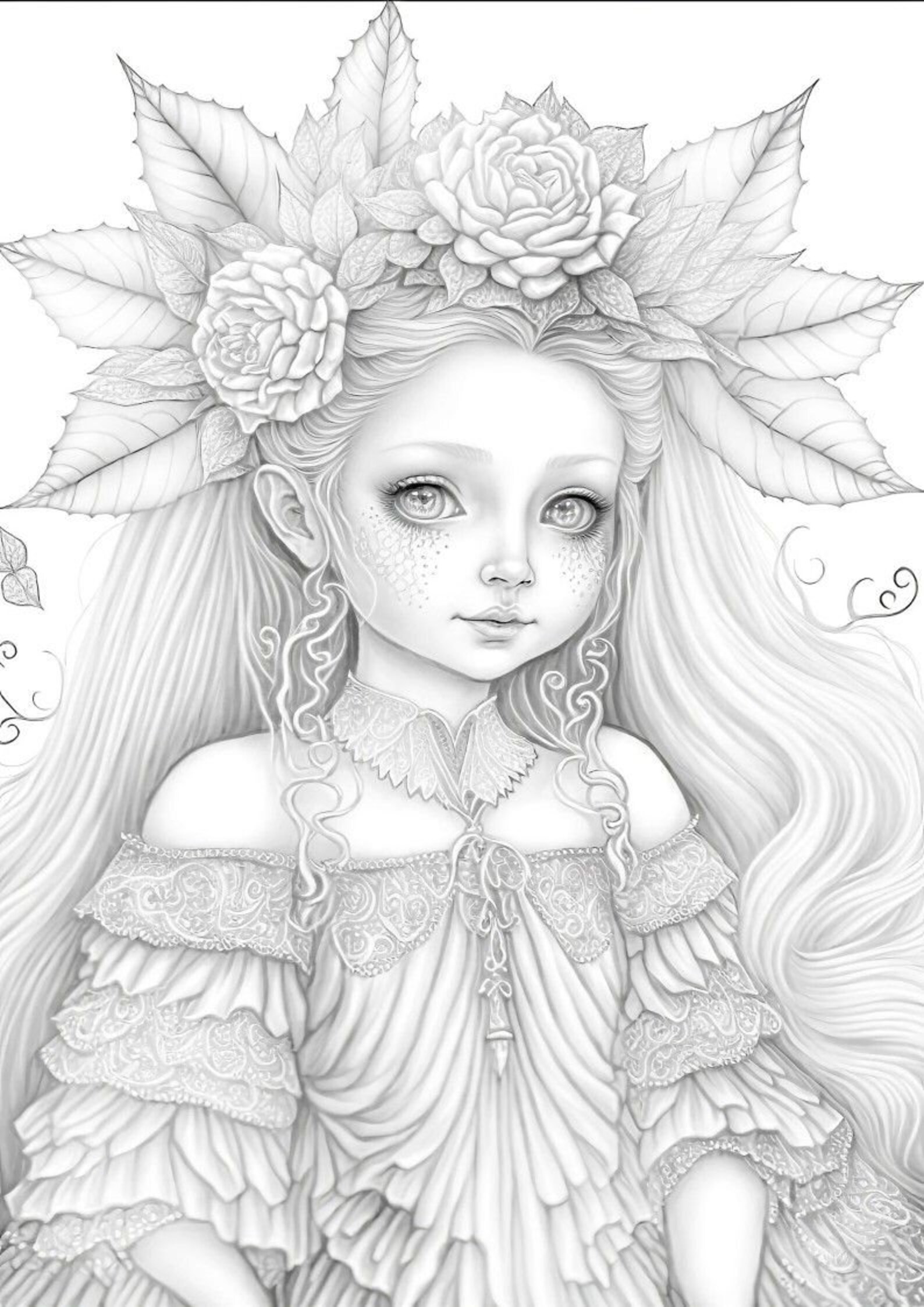 74 Princess and Animal Mix Coloring Pages - Etsy