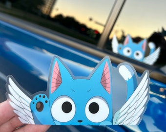 Xiao Clear Peeker Sticker Anime Peeking Decal - Etsy