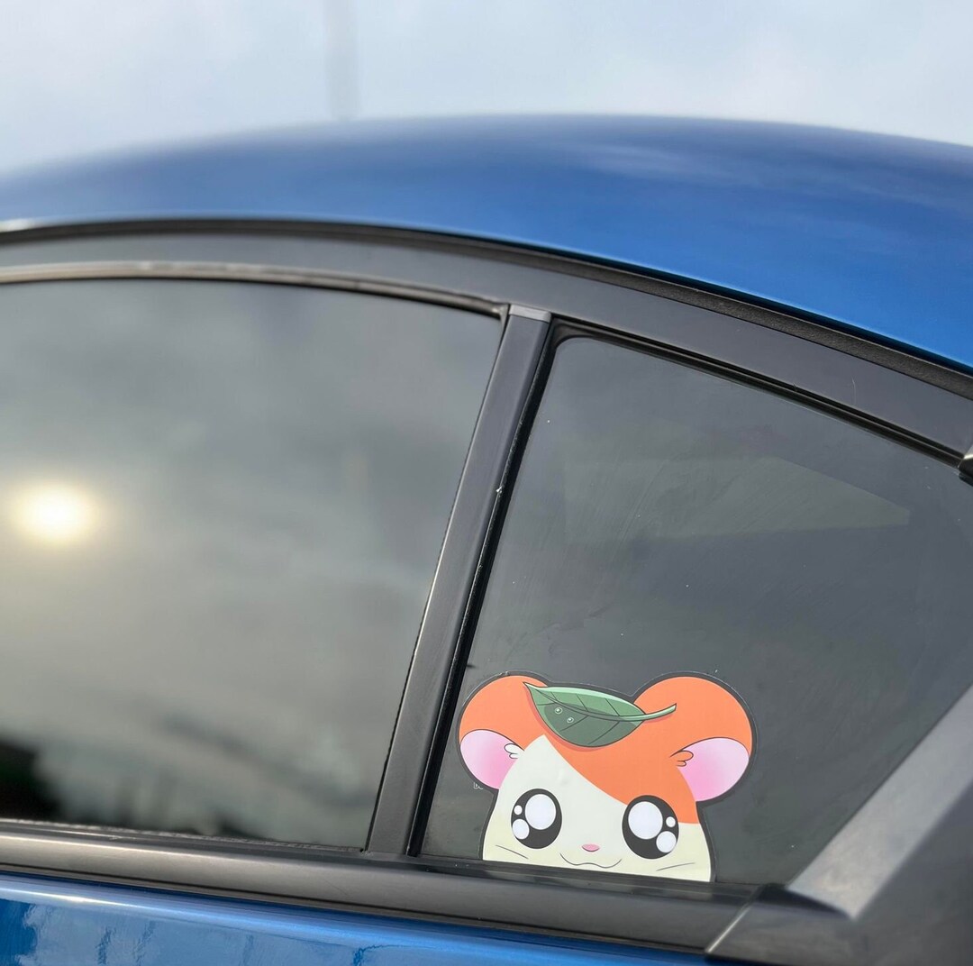 Hamtaro Peeker Sticker Anime Peeking Decal - Etsy
