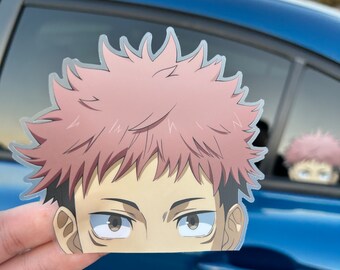 High Quality 3D Motion Anime Sticker Car Decal Laptop Peeker Sticker - Etsy