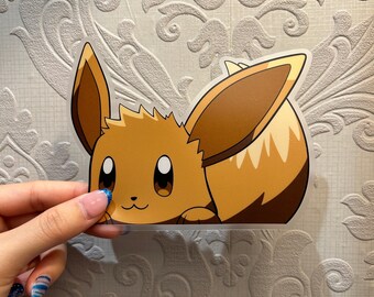 Toge Clear Peeker Sticker Anime Peeking Decal - Etsy