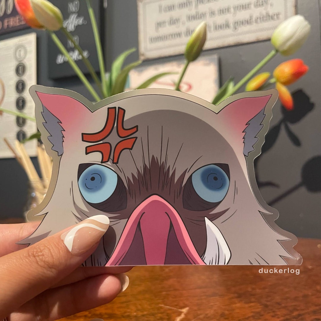 Anime Peeker Sticker | Anime Peeking Decal - Etsy