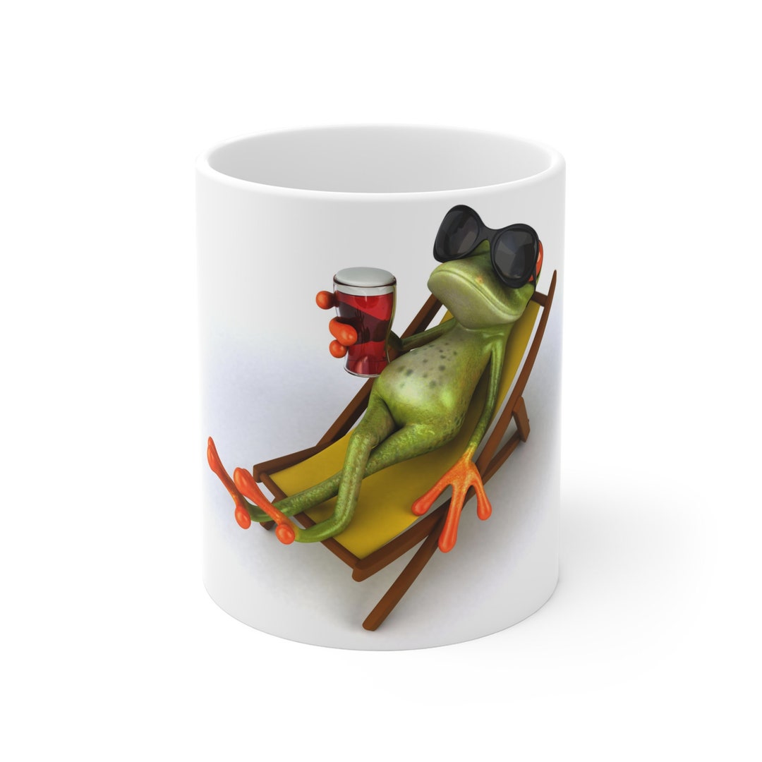 Not Today Frog Mug 11 OZ, Funny, Cute, Cool, Breakfast - Etsy