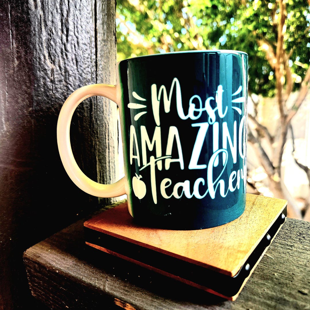 Coffee Quips Crafted Most Amazing Teacher Ceramic Coffee Mug. for the ...