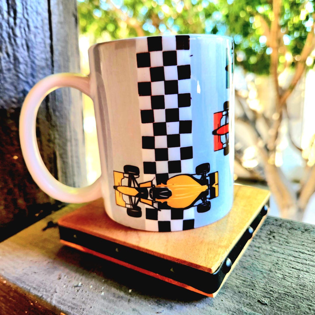 Indy Car Race Ceramic Coffee Mug: Open Wheel Racing Enthusiast Gift - Etsy