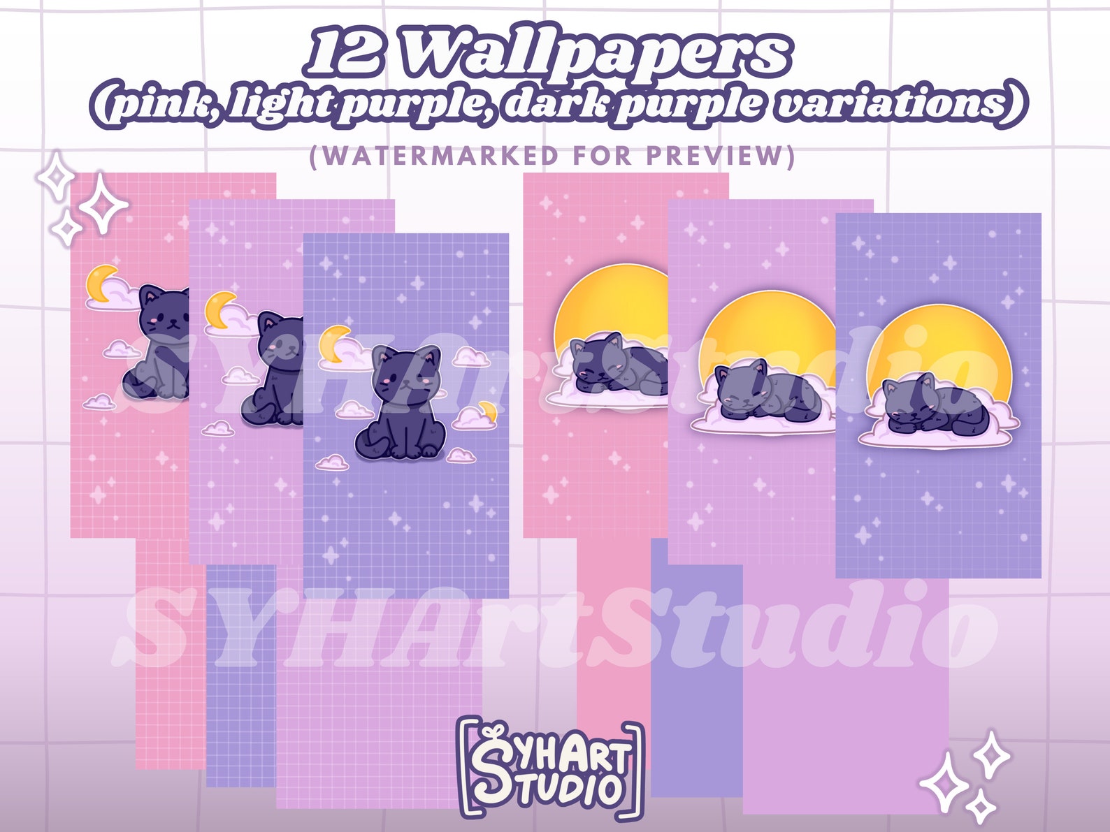 Cute Black Cat Icons | Dreamy Aesthetic Ios App Icons | Cute Cat ...