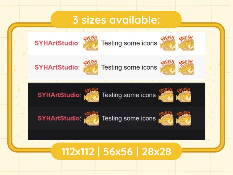 Animated Emote | Pufferfish Squish Emote | Discord | Streaming Animated ...