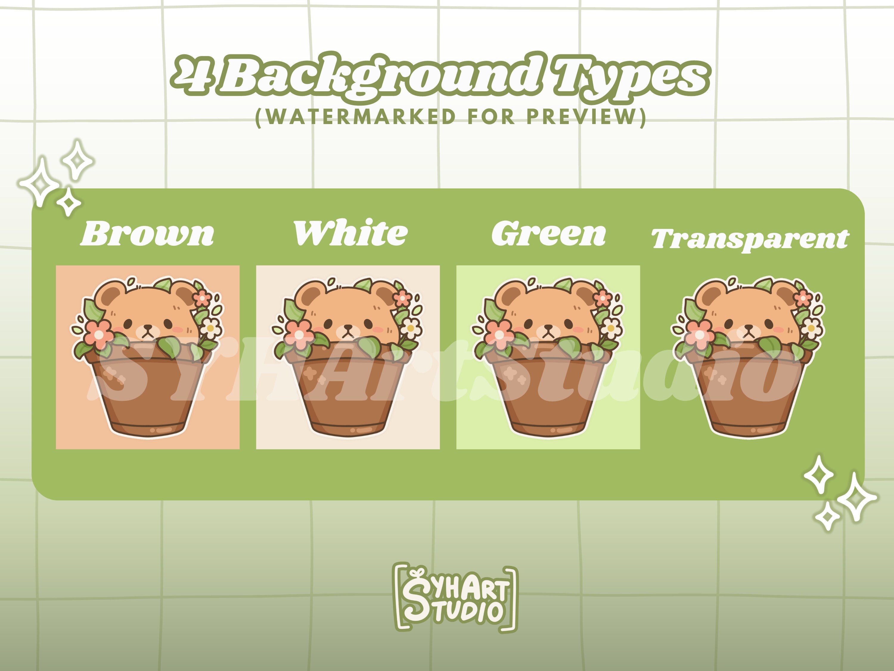 Spring Meadow Bear Phone Icons, Wallpapers & Widgets (digital Download ...