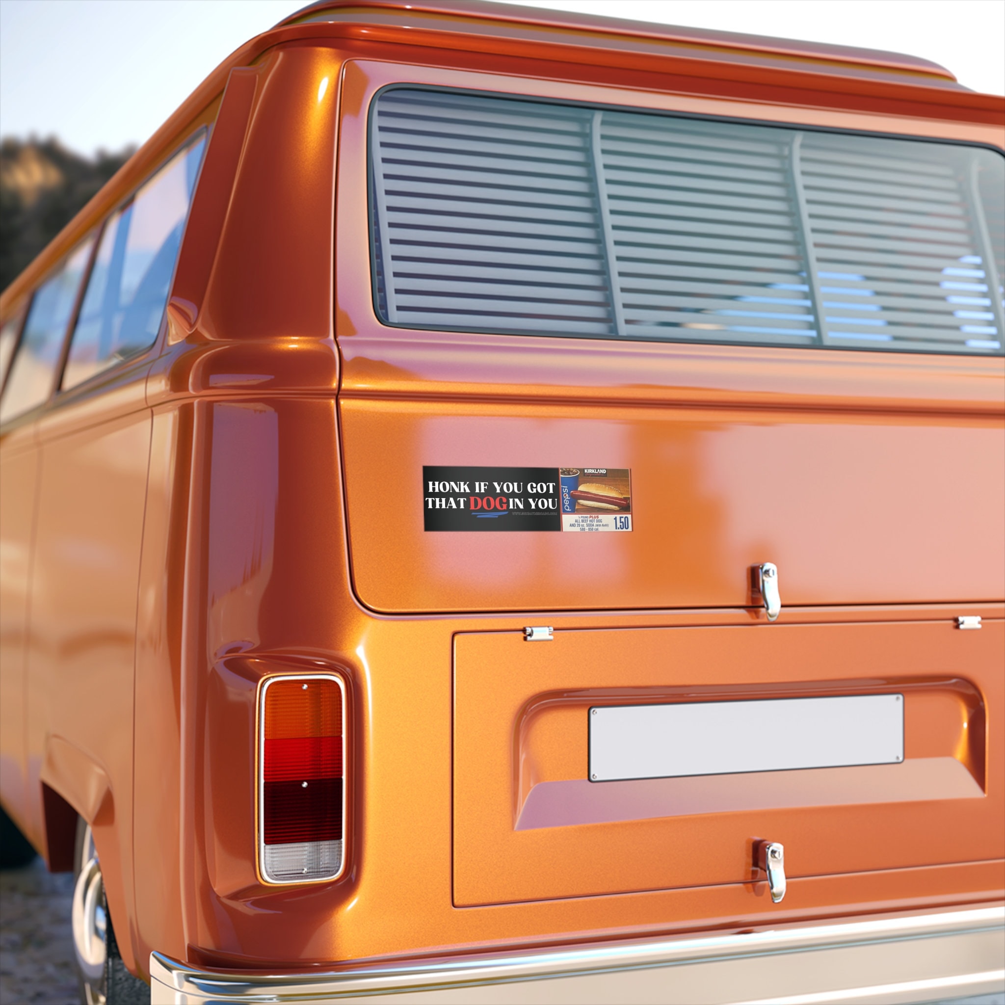 That Dog in You Funny Car Decal Unhinged Bumper Sticker 11.5 X 3 ...