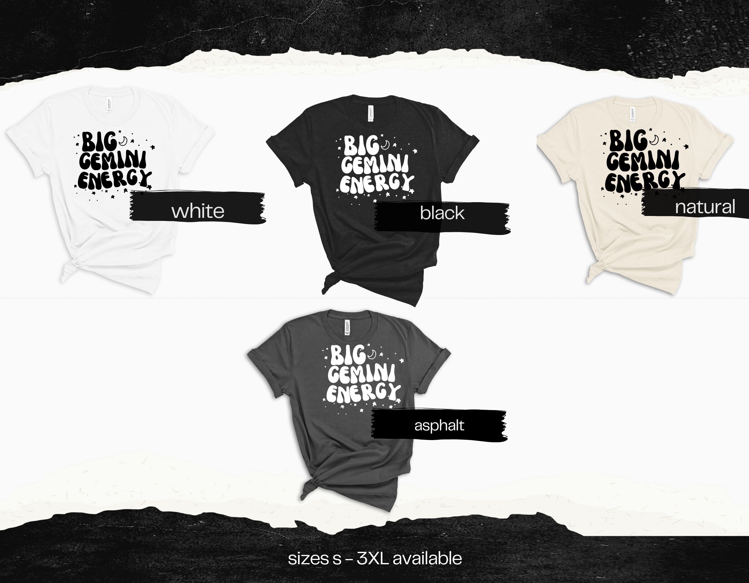 Big Gemini Energy Gemini T-shirt: Gift for Zodiac and - Etsy