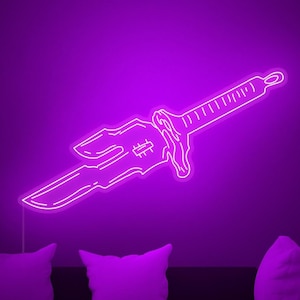 Anime Logo - LED Neon Sign, Wall Decor, Wall Sign, Neon Lights - Etsy